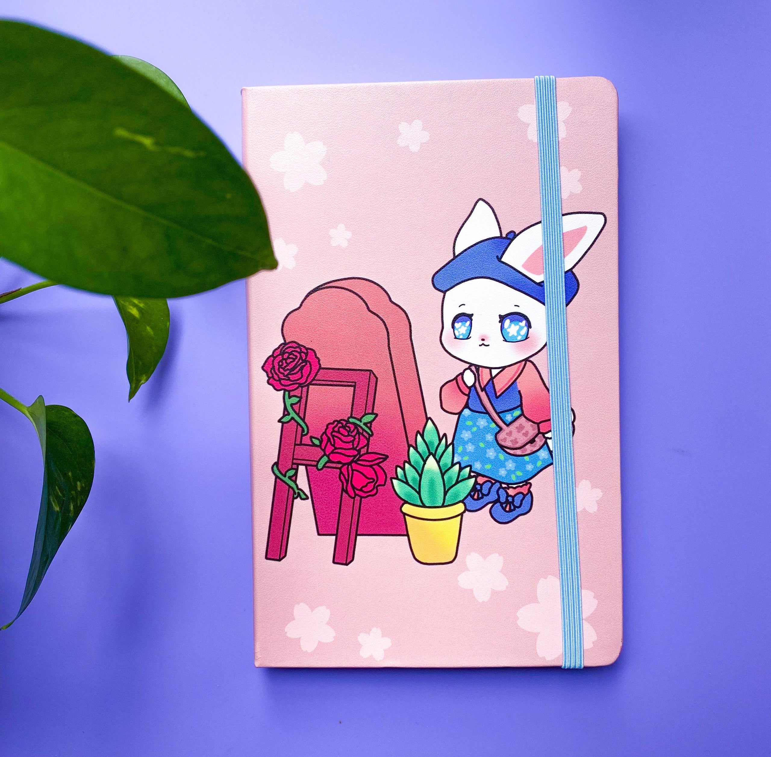 Bullet Journal Kawaii Style With Original Artwork Cover For Journaling bullet-journal-kawaii-style-with-original-artwork-cover-for-journaling